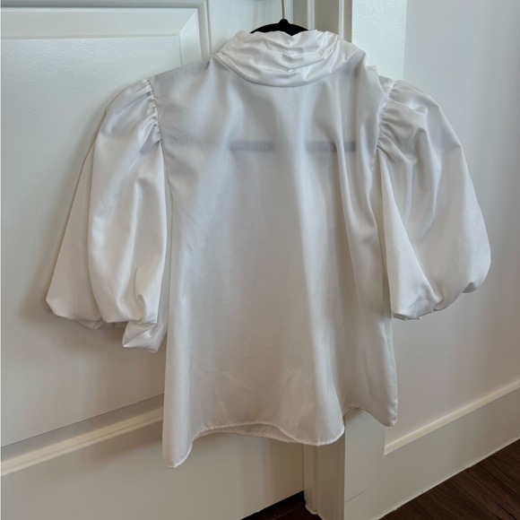 Frame Denim | Tops | Frame Mock Neck Blouse | Poshmark
